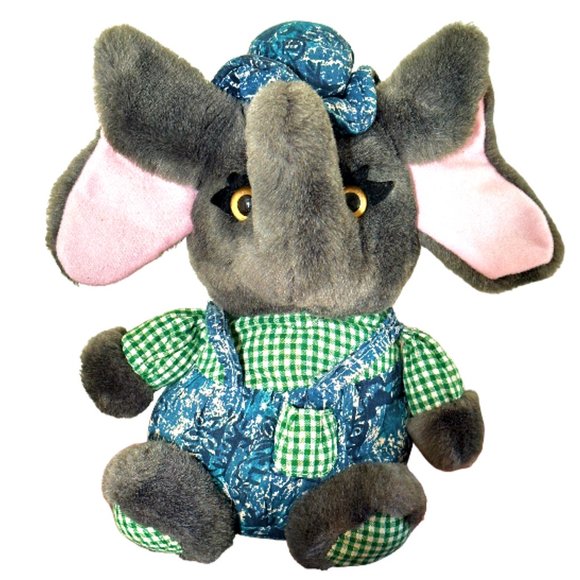 Kuddle Me Toys | Toys | Vintage Kuddle Me Kellytoy Elephant Stuffed ...